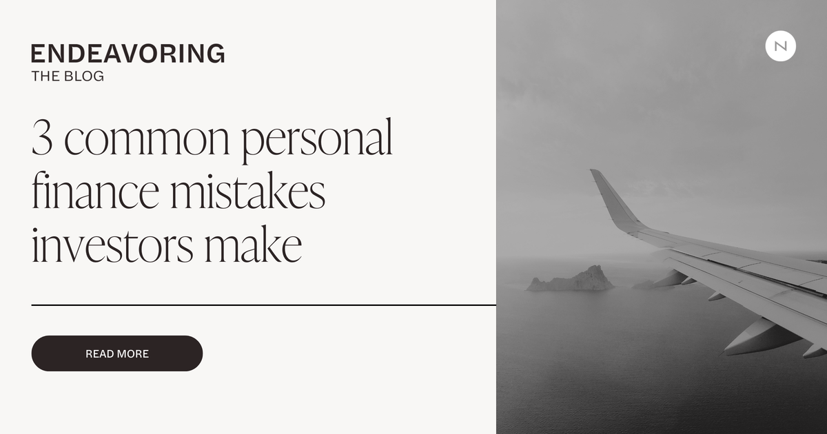 3 common personal finance mistakes investors make | NDVR