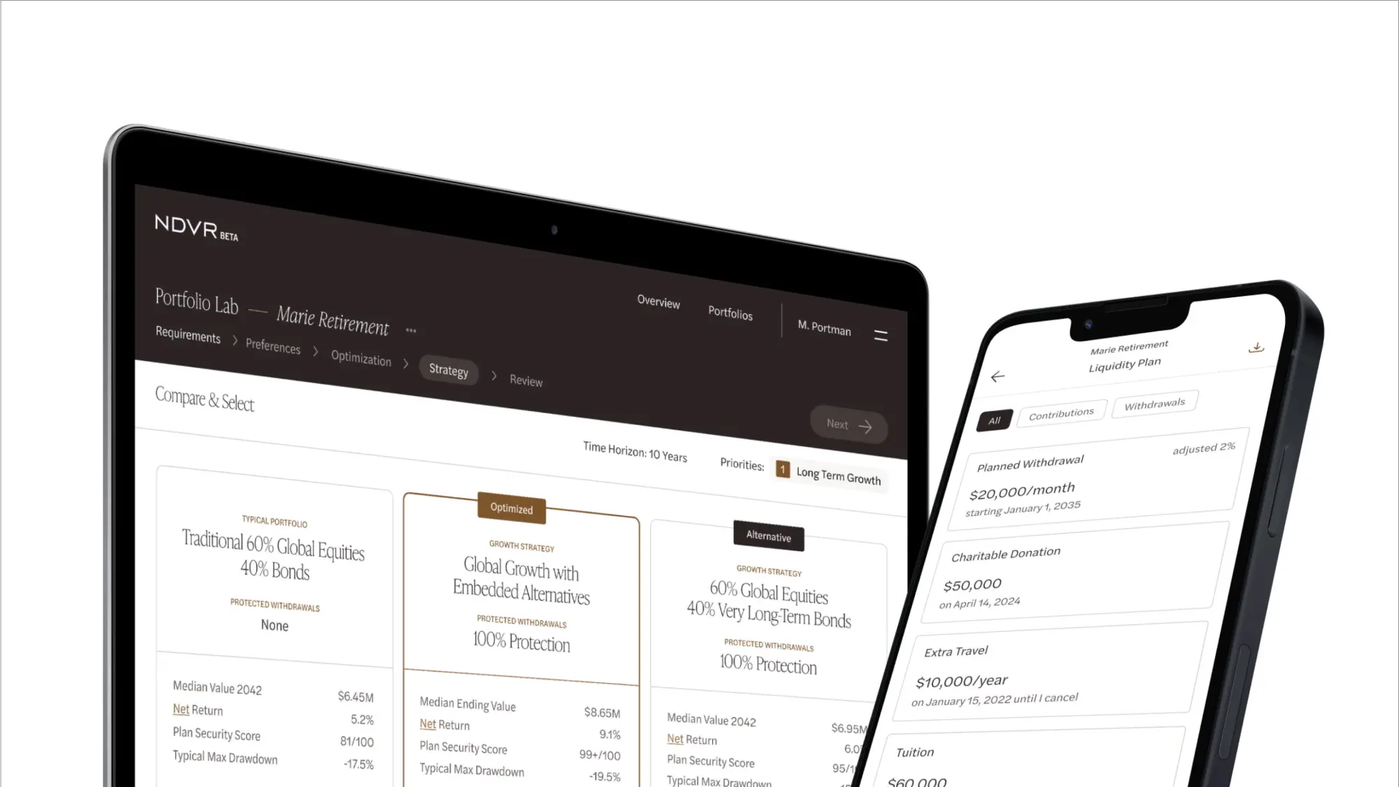 NDVR Portfolio Lab: Take control of your financial future